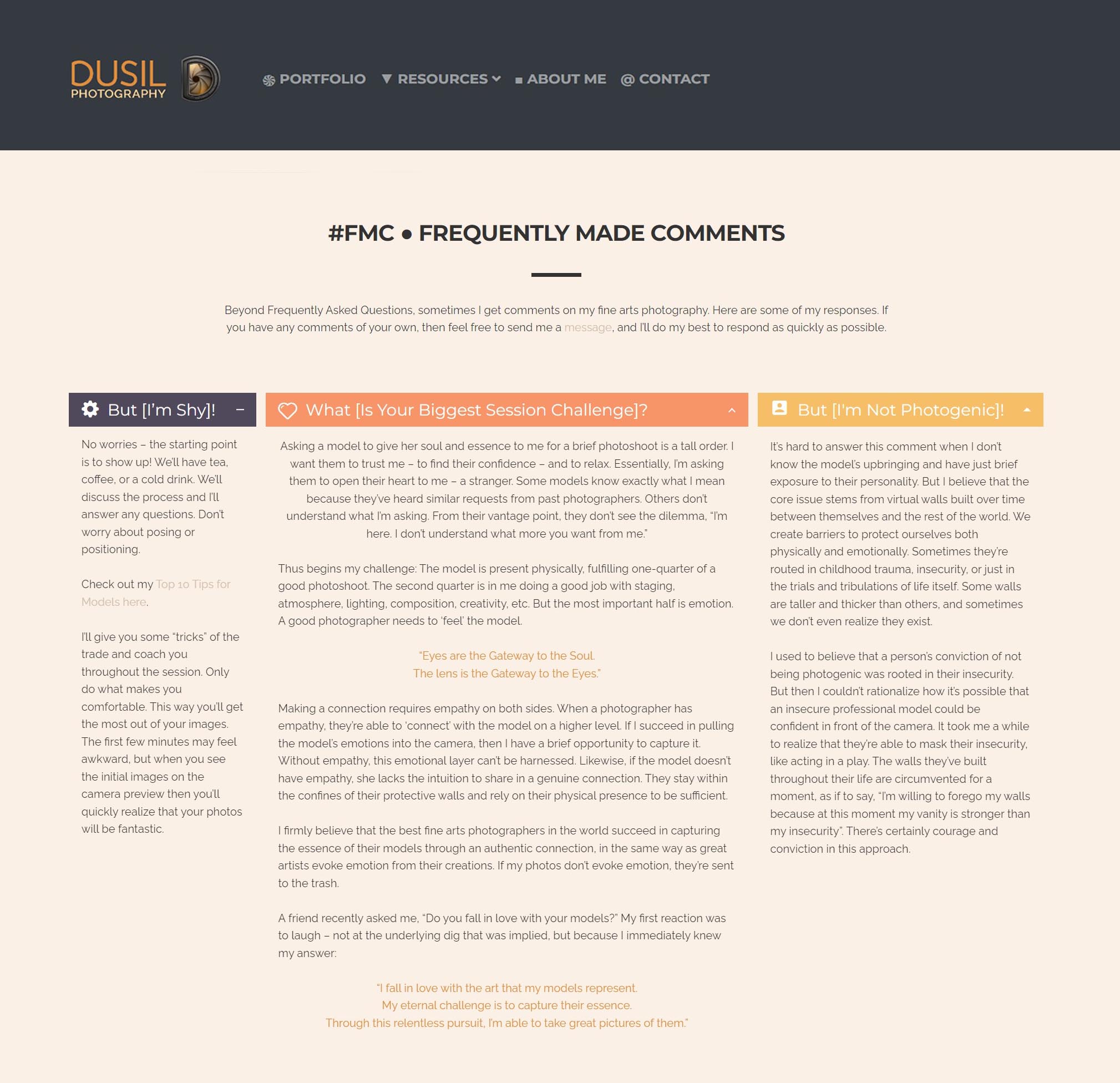 Fine Arts Photography ֍ FREQUENTLY ASKED QUESTIONS | Gabriel Dusil ...